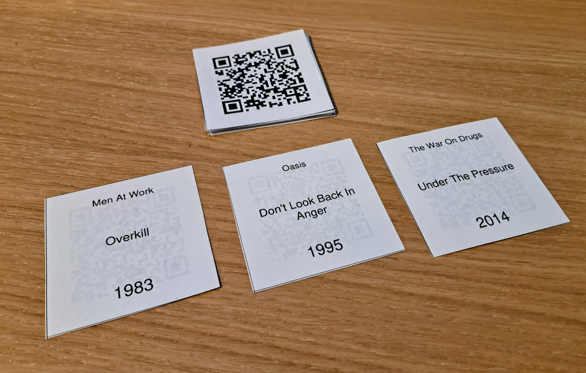 Blind Song Scanner - Generator